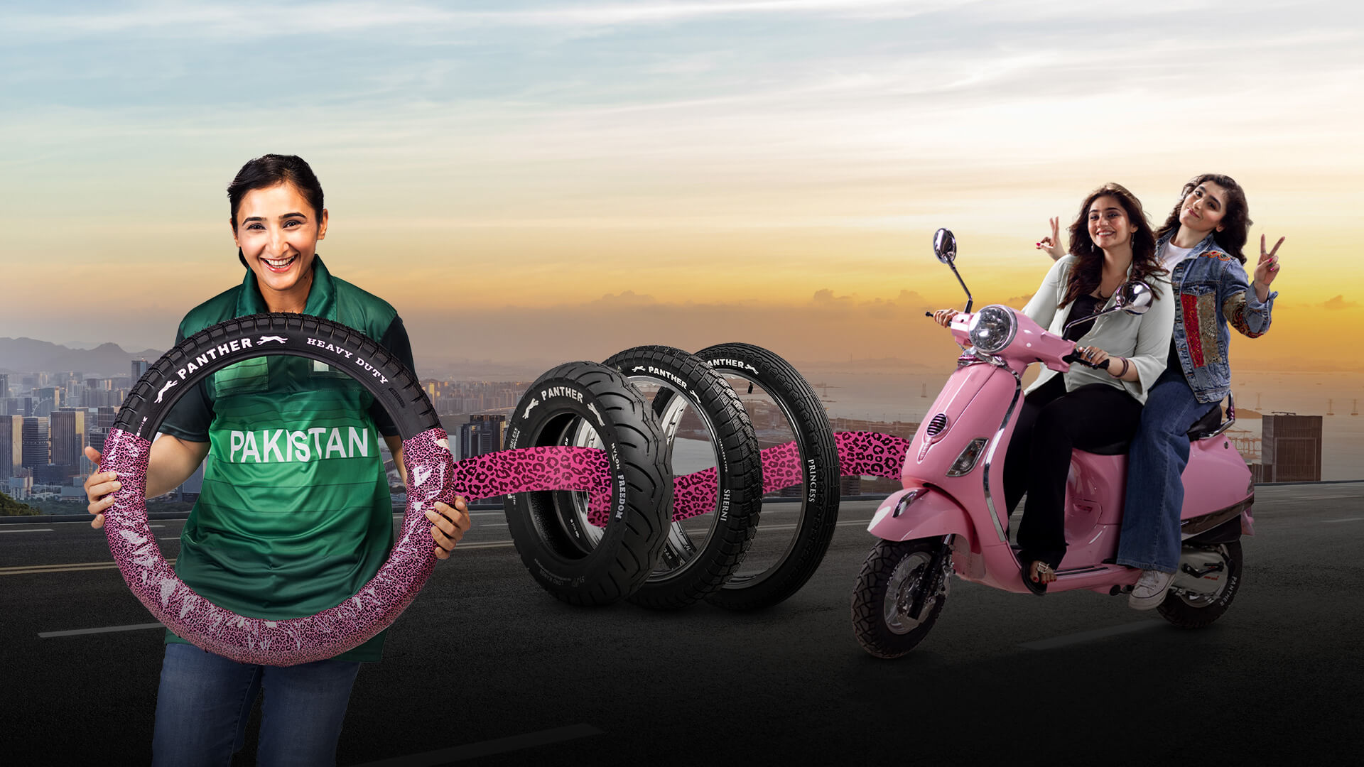 Panther Tyre - Best Road Grip with Local Fitting
