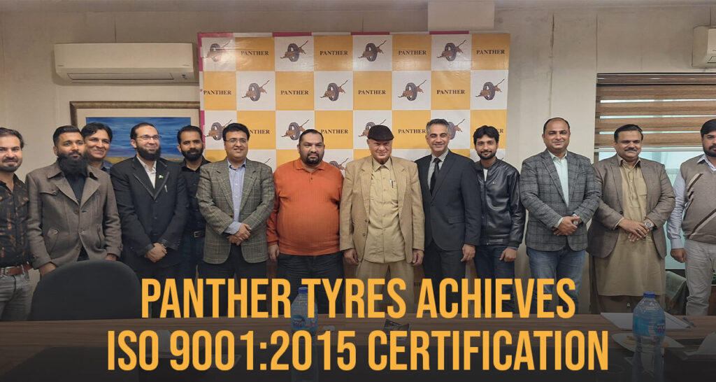 A Milestone in Quality Excellence - Panther Tyre